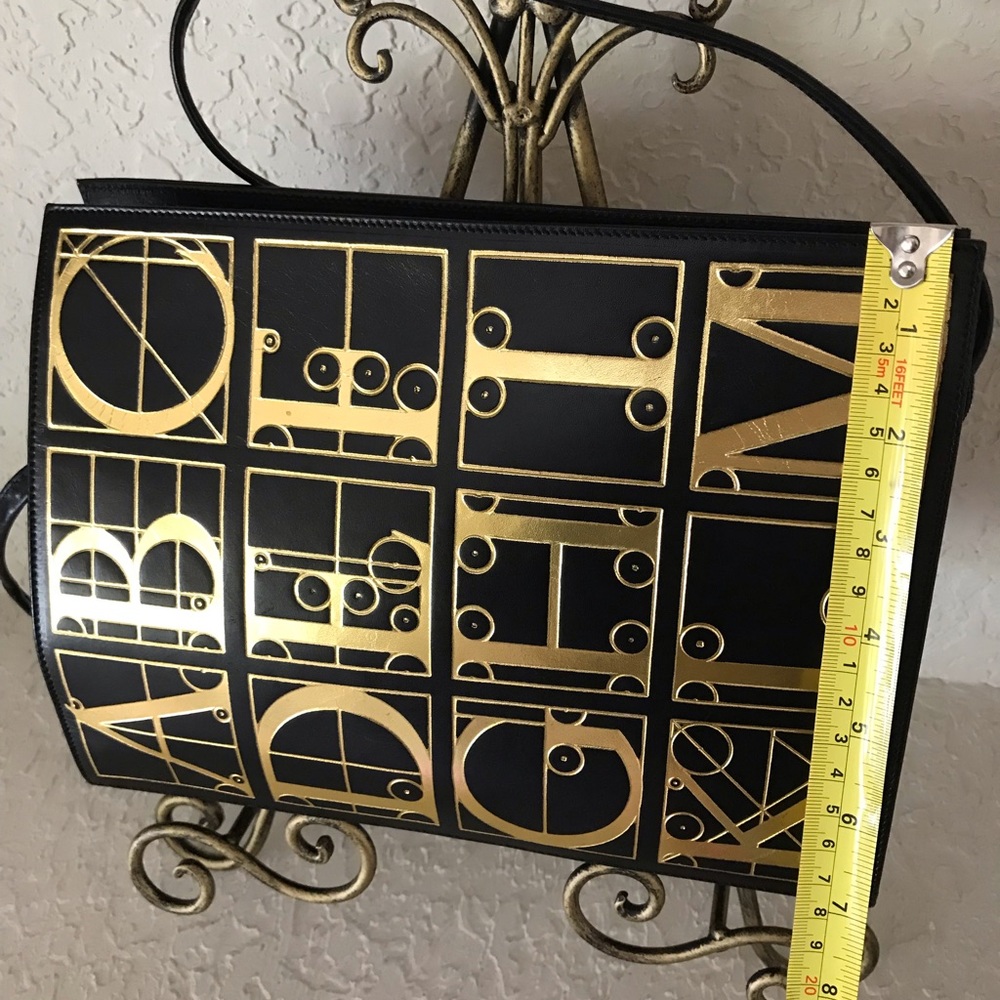Paloma Picasso Gold Storybook Alphabet Letters Bag - Gem